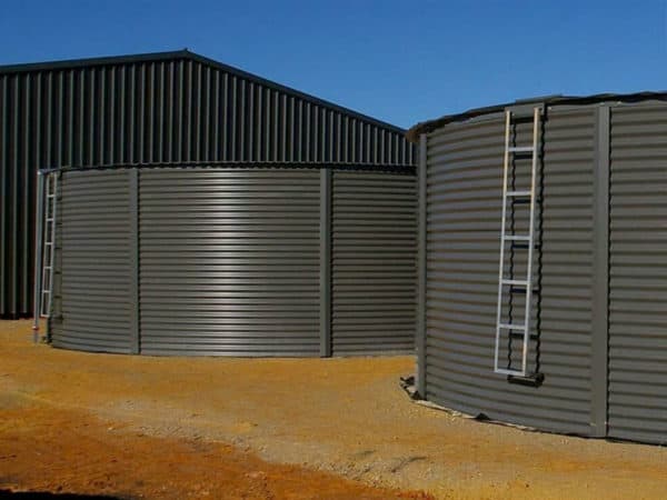Custom Steel Water Tanks Range - WaterLine Tanks